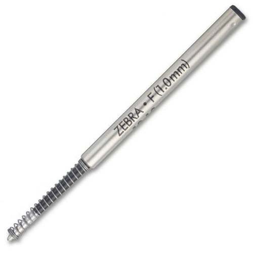 Zebra F Refill 1.0 mm Tip Black (Pack 2) - HuntOffice.co.uk