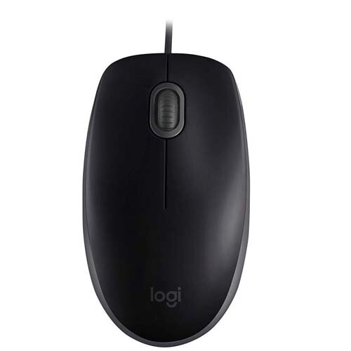 Logitech B110 Silent Black Mouse - HuntOffice.co.uk