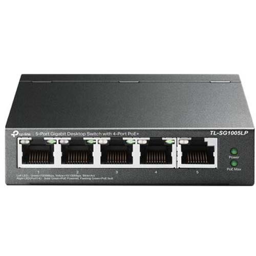 TP Link 5 Port Unmanaged Gigabit Ethernet Desktop Switch with 4 Power ...