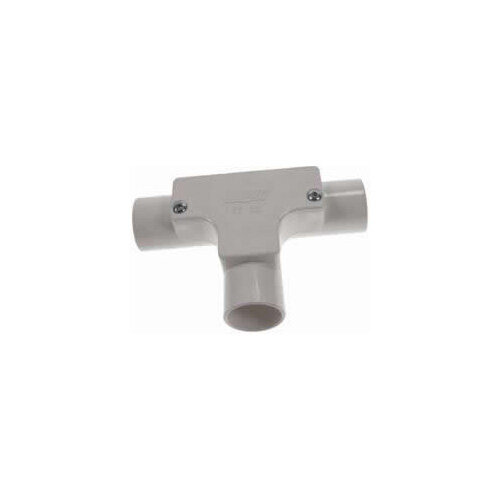 25mm PVC Inspection Tee - White - Hunt Office UK