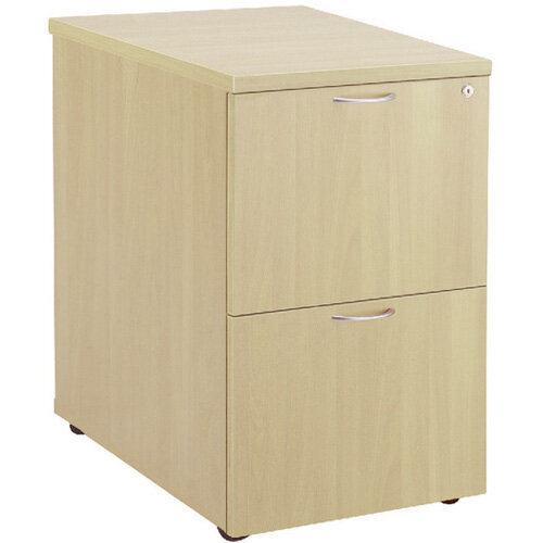 Jemini 2-Drawer Filing Cabinet Maple KF71957 - Hunt Office UK