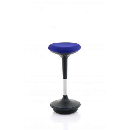 Sitall Deluxe Visitor Stool Bespoke Seat Stevia Blue KCUP1553 ...