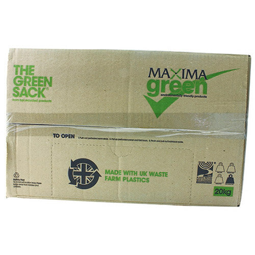 The Green Sack Black Extra Heavy Duty Refuse Sack 80 Litre Pack of 200 ...