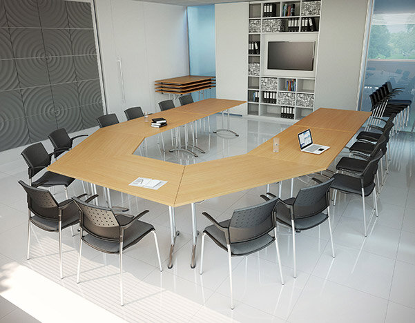 Morph Fold Modular Tables - Hunt Office UK