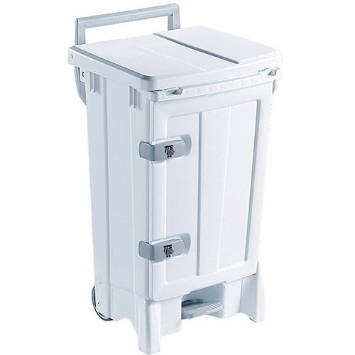 Open Front Bin 90 Litre White/Grey 329128 - Hunt Office UK