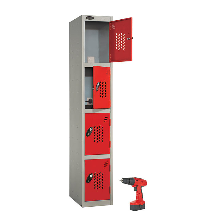Perforated Door Lockers - Hunt Office UK