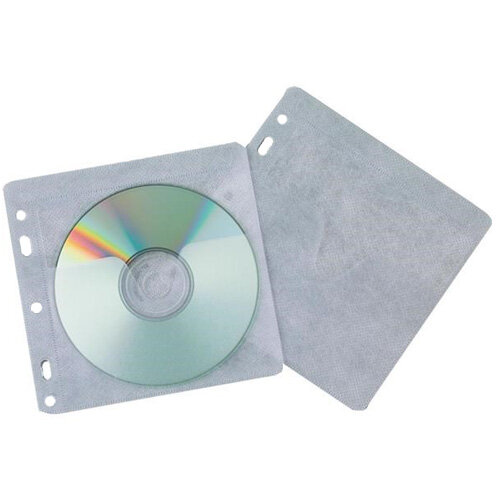 Q-Connect CD Envelope Polypropylene Pack of 40 KF02208 - Hunt Office UK