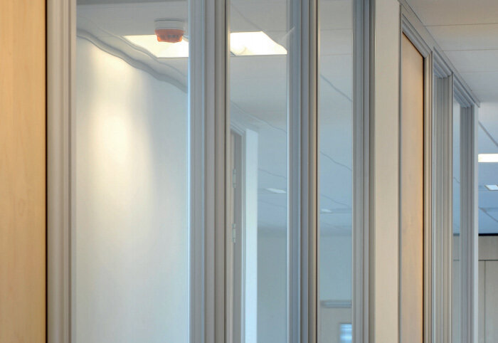 SAS System 3000 Double Glazed Glass Office Partitioning System - Hunt ...