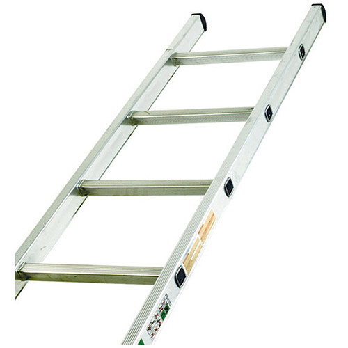 Single Section Aluminium Ladder 2.4m 8 Rungs 323138 - Hunt Office UK
