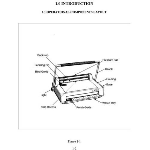 GBC SureBind System 1 Strip Binder White 7705260 - HuntOffice.co.uk
