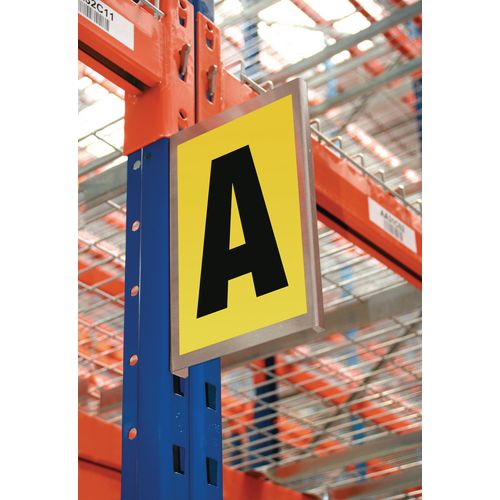 Bay Marker Magnetic 260 X 167mm Accommodates 1 Digit - Hunt Office UK