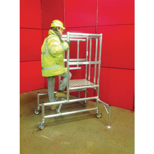 Podium Steps Conforming To Pas 250 Max Height 550Mm Platform Height ...