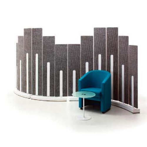 TURBINE Vertical Formed Felt Screens - Hunt Office UK