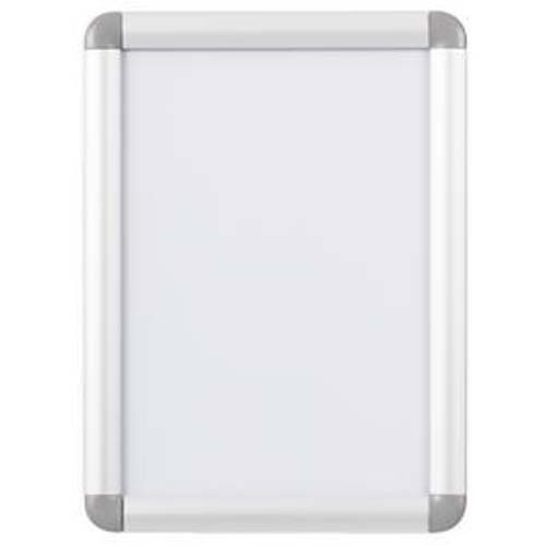 Bi-Office Snap Display Frame A4 Silver - HuntOffice.co.uk